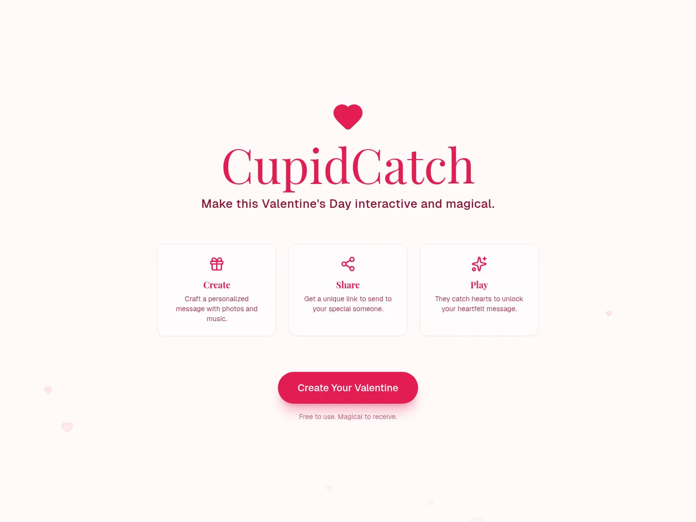 CupidCatch Web App