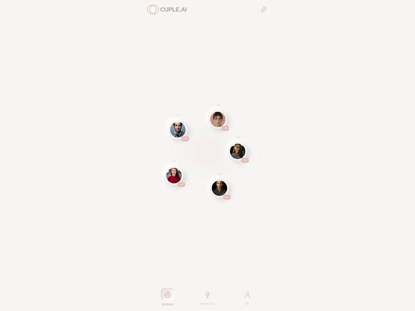 CUPLE.AI Social MVP
