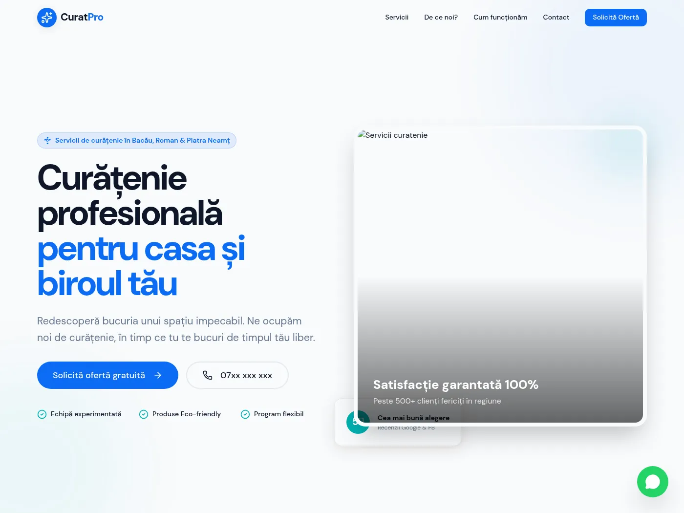 CuratPro Servicii Curățenie