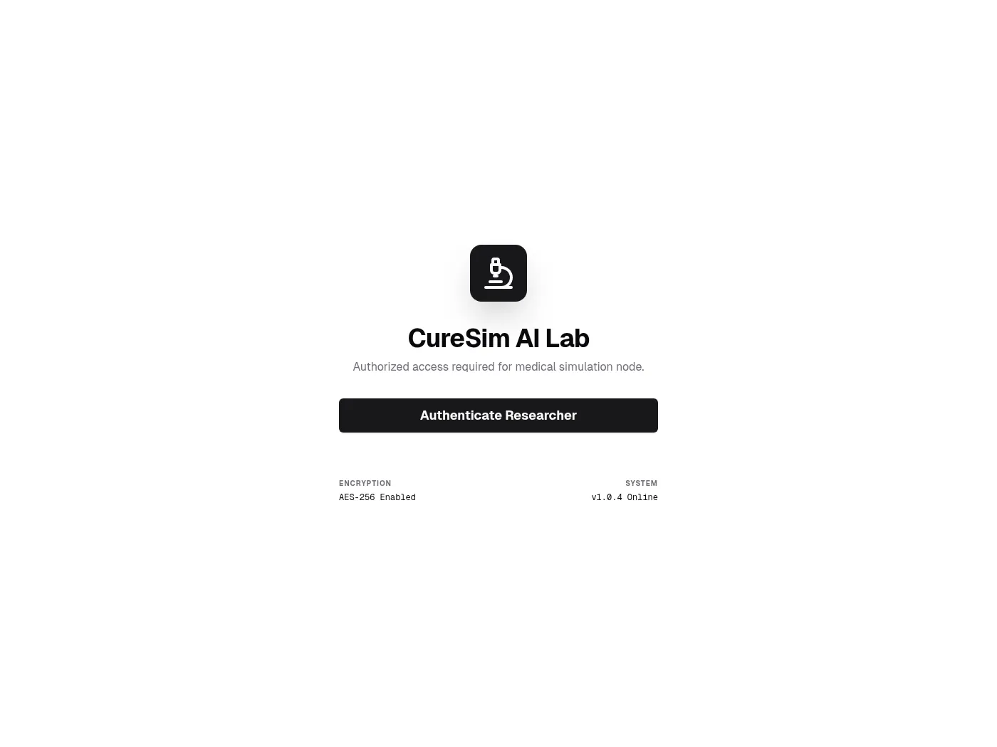 CureSim AI Lab