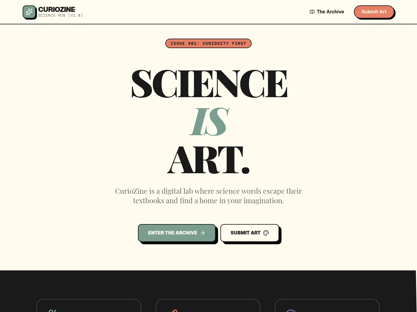 CurioZine Science Hub