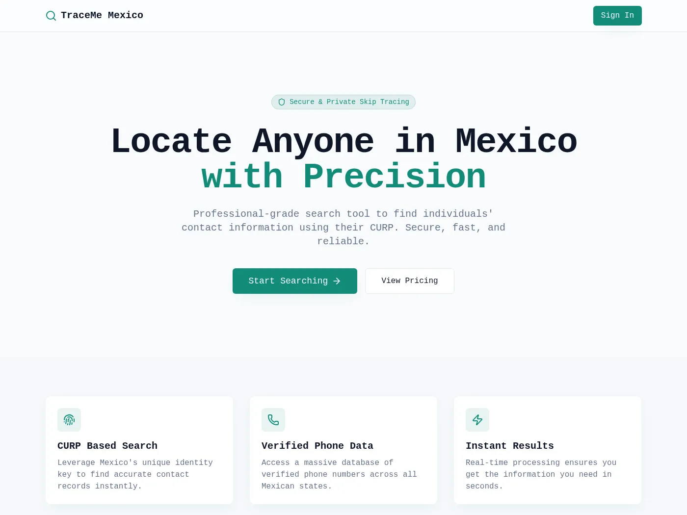 TraceMe Mexico