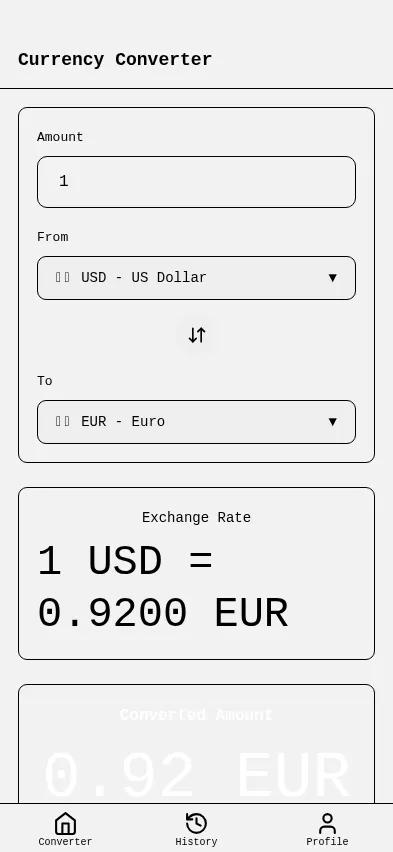 Currency Change Manager