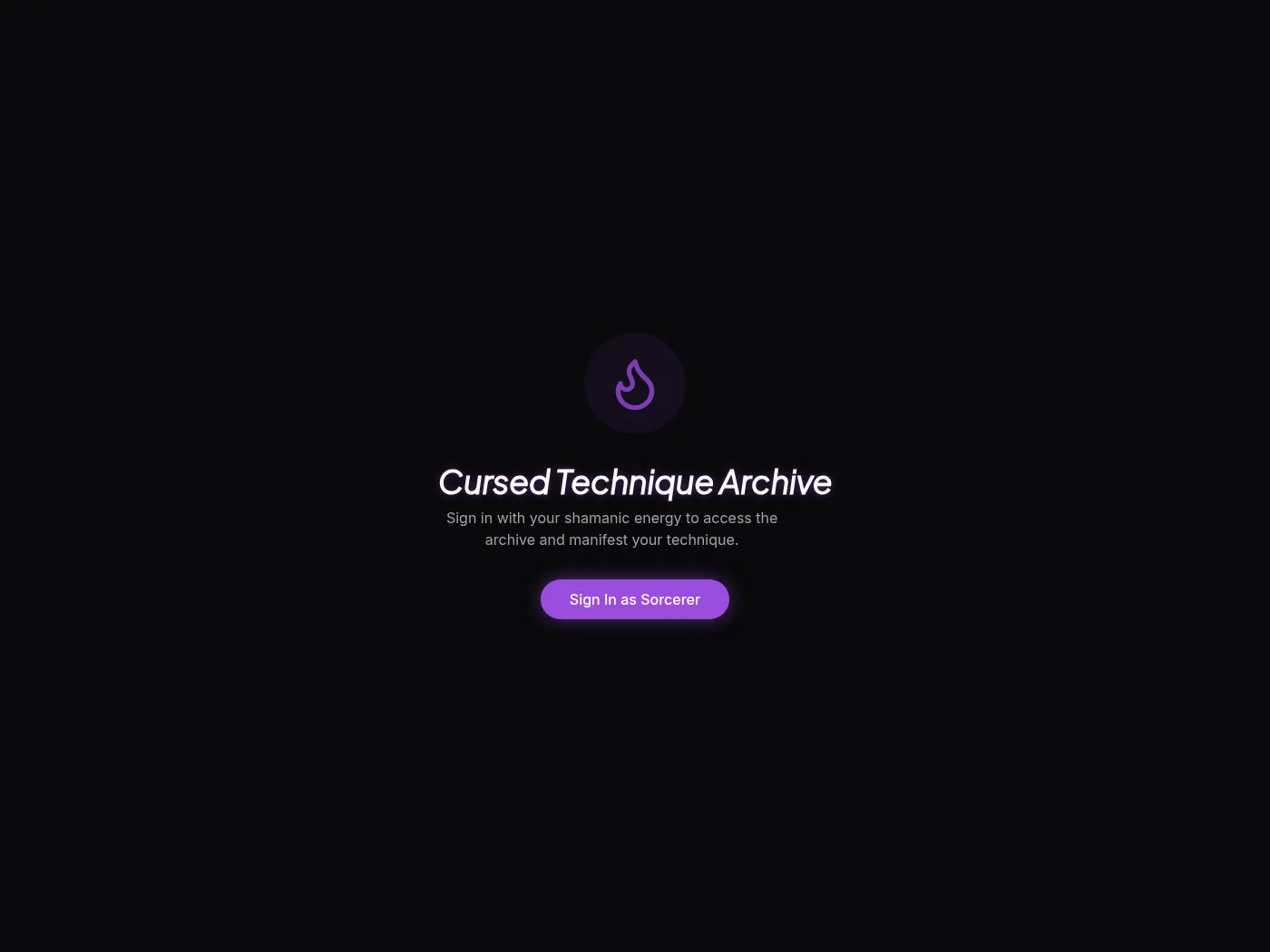 Cursed Technique Generator