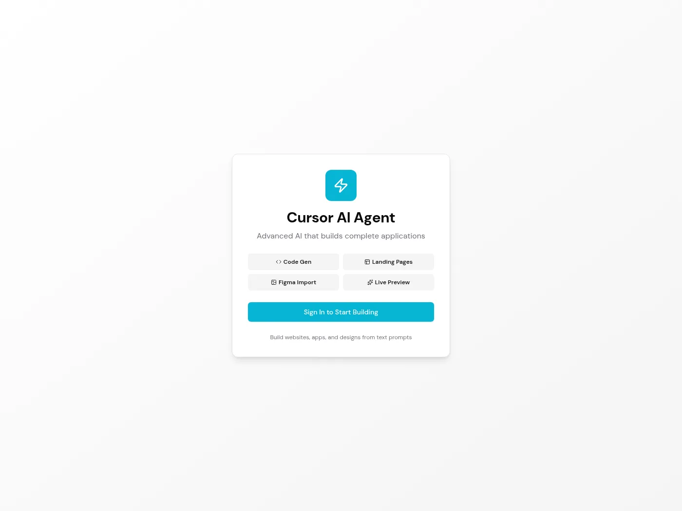 Cursor AI Agent