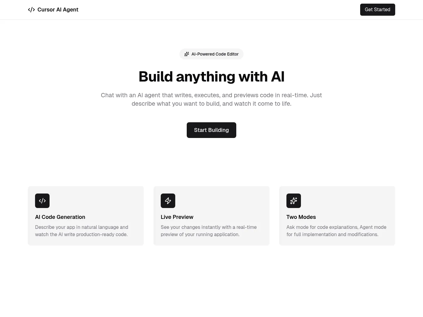 Cursor AI Agent