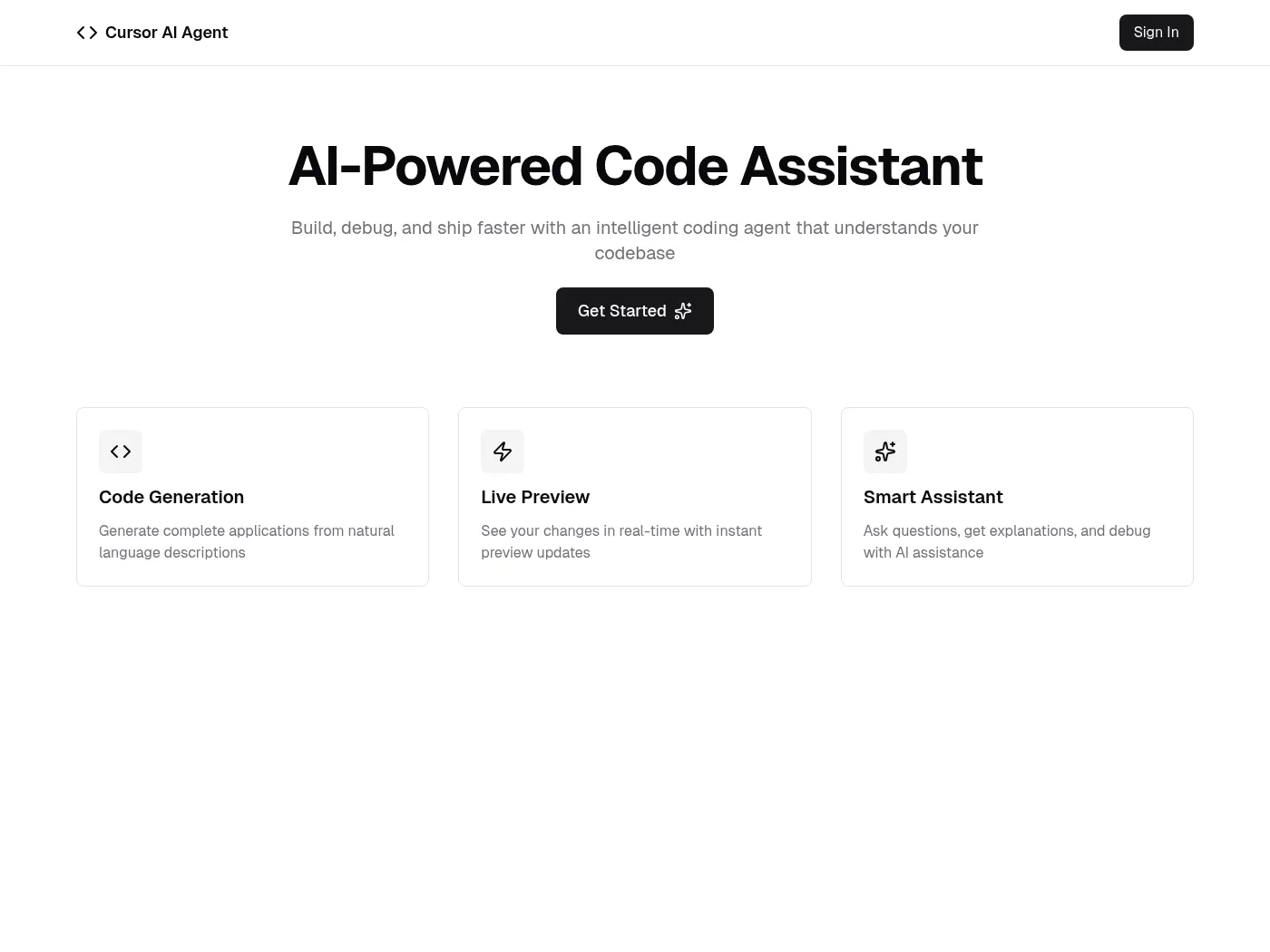 Cursor AI Coding Agent