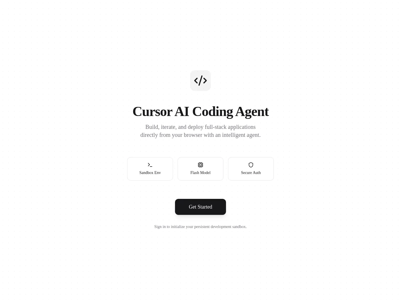Cursor AI Coding Agent