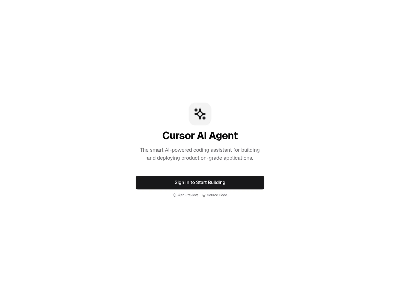 Cursor AI Coding Agent