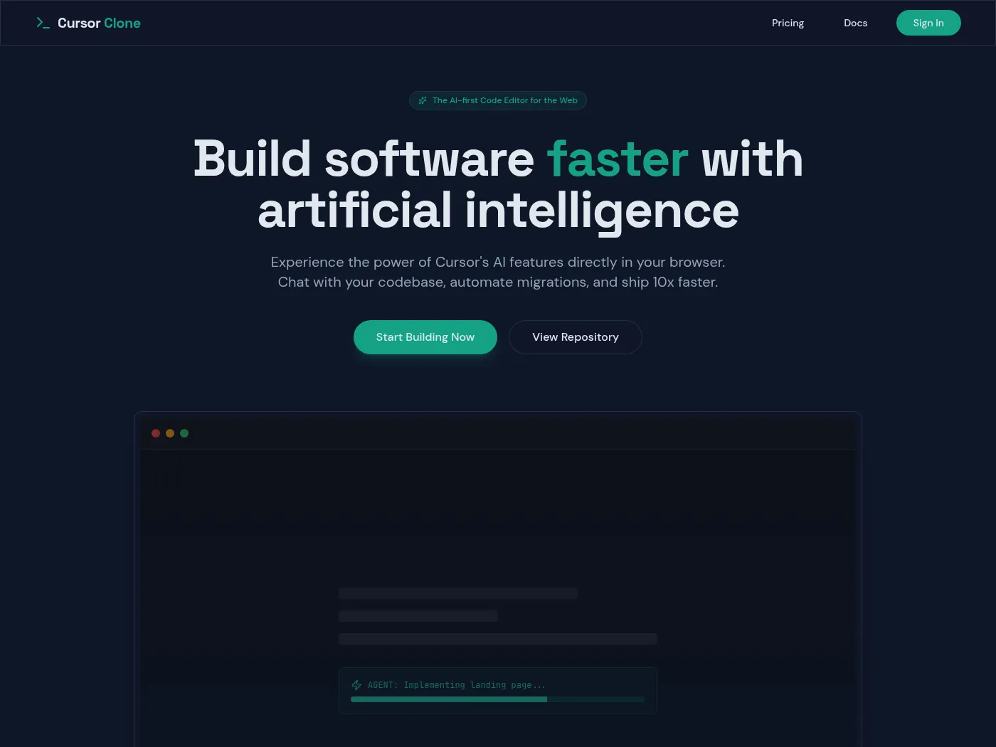 Cursor AI Clone