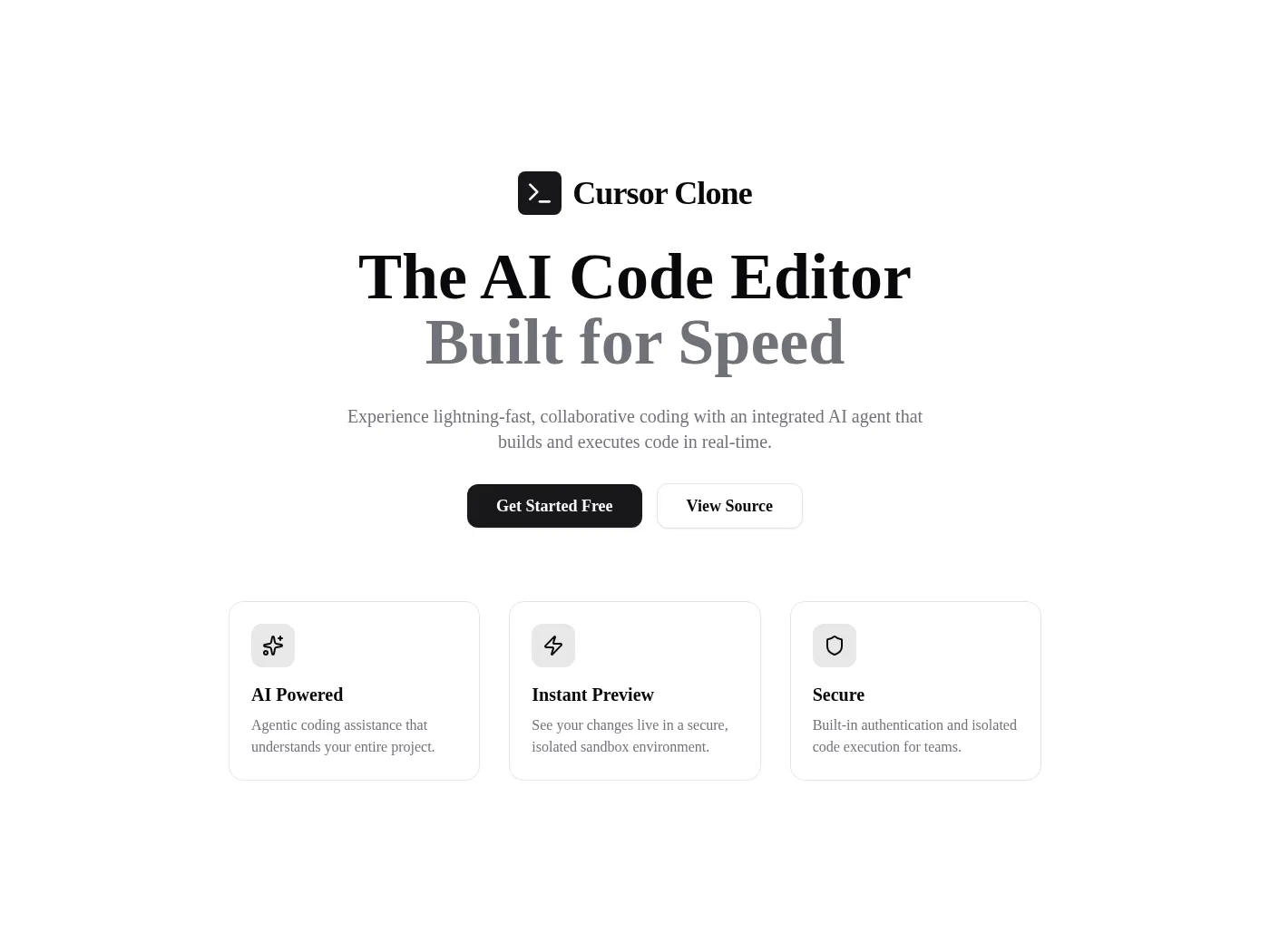 Cursor Clone
