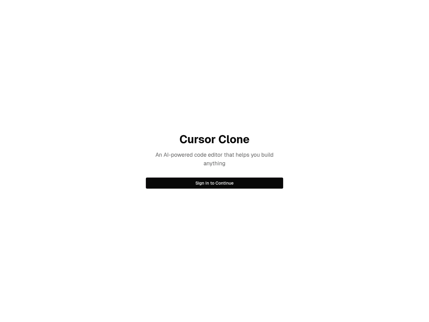 Cursor Clone