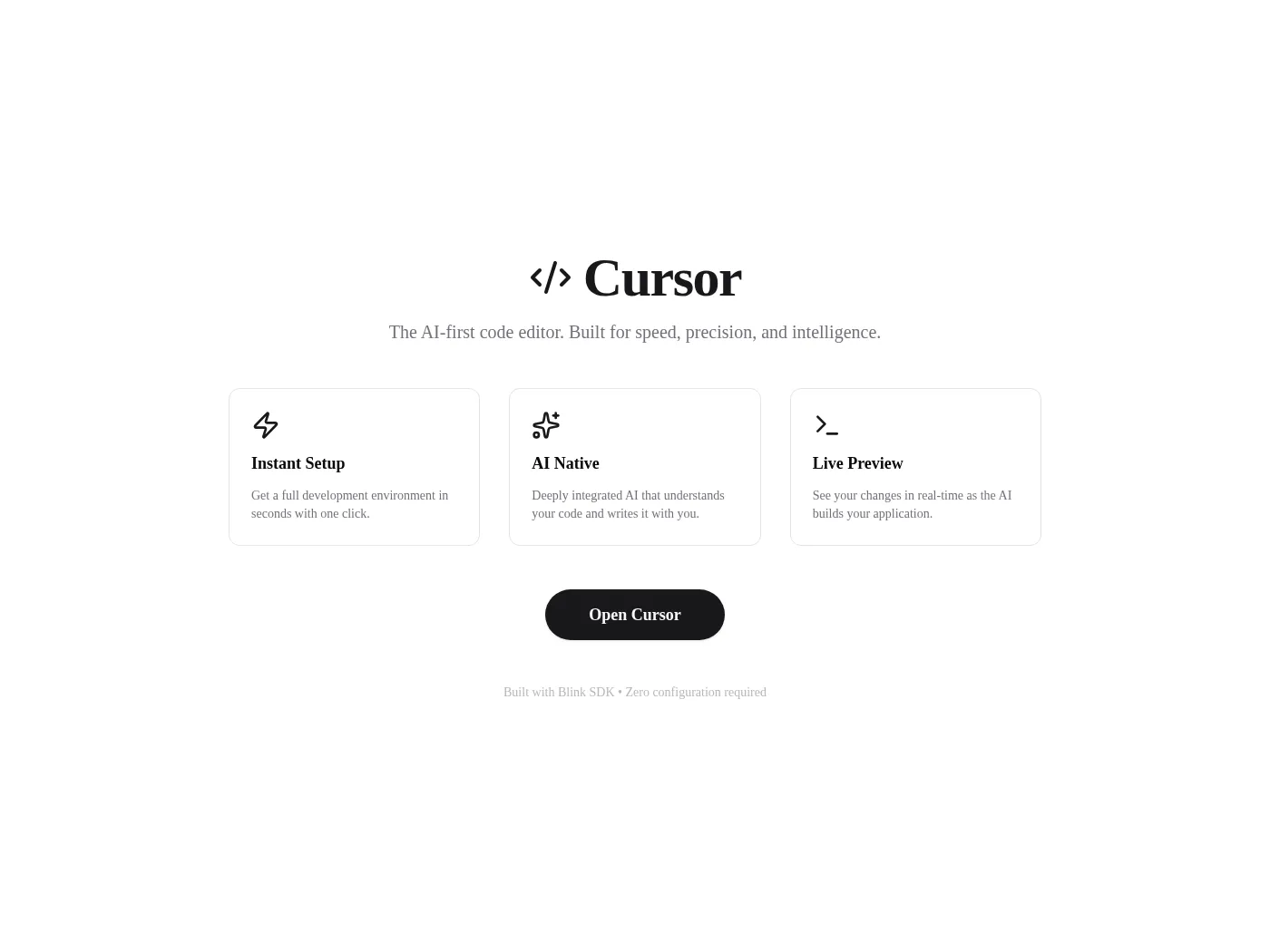 Cursor Clone