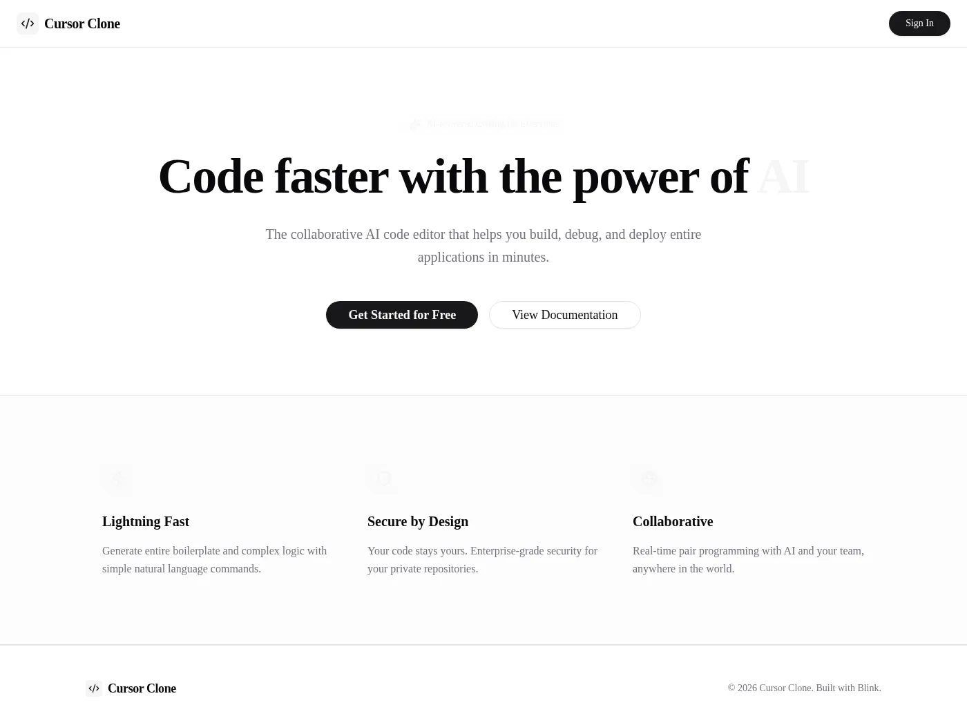 Cursor Clone