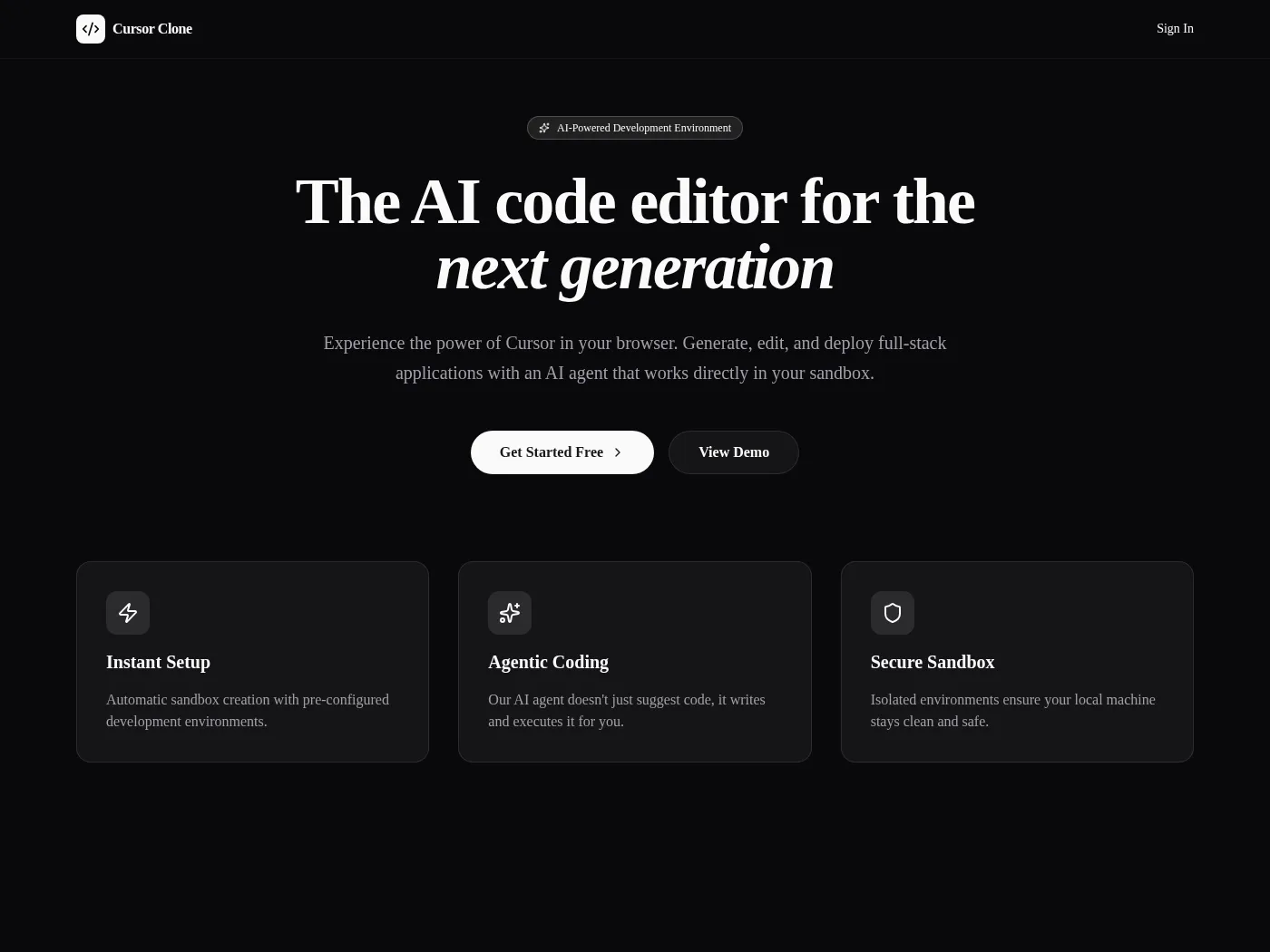 Cursor Clone