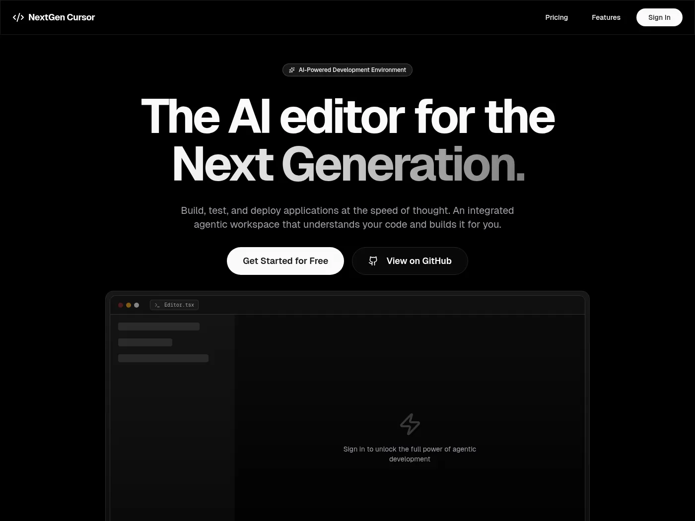 NextGen Cursor