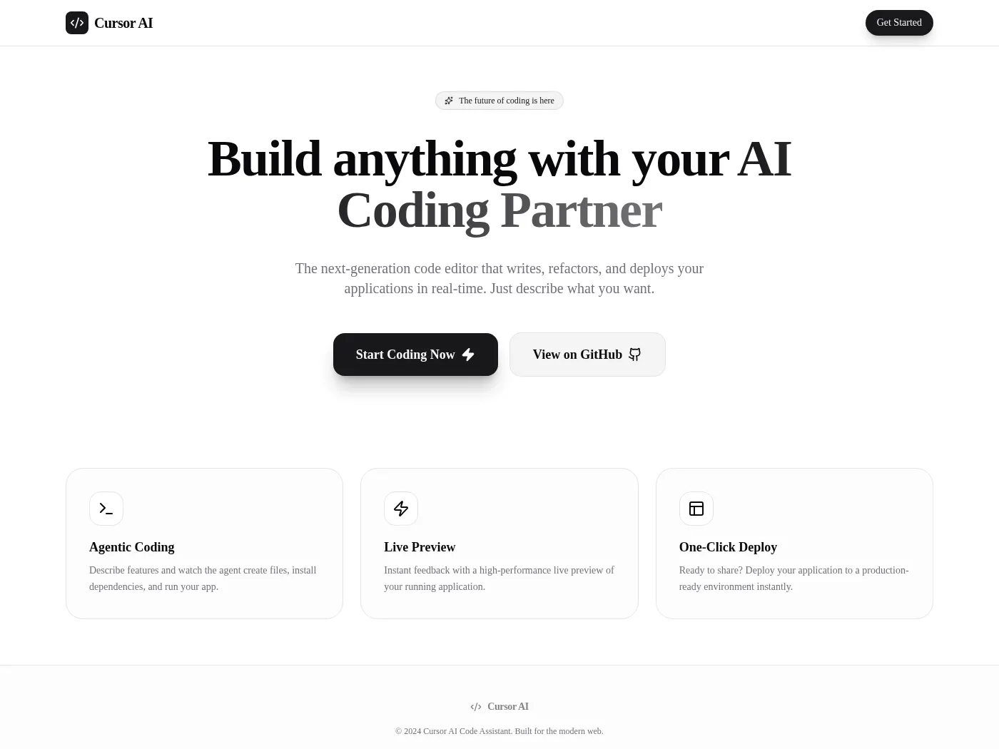 Cursor Code Assistant