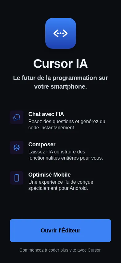 Cursor IA Mobile Clone