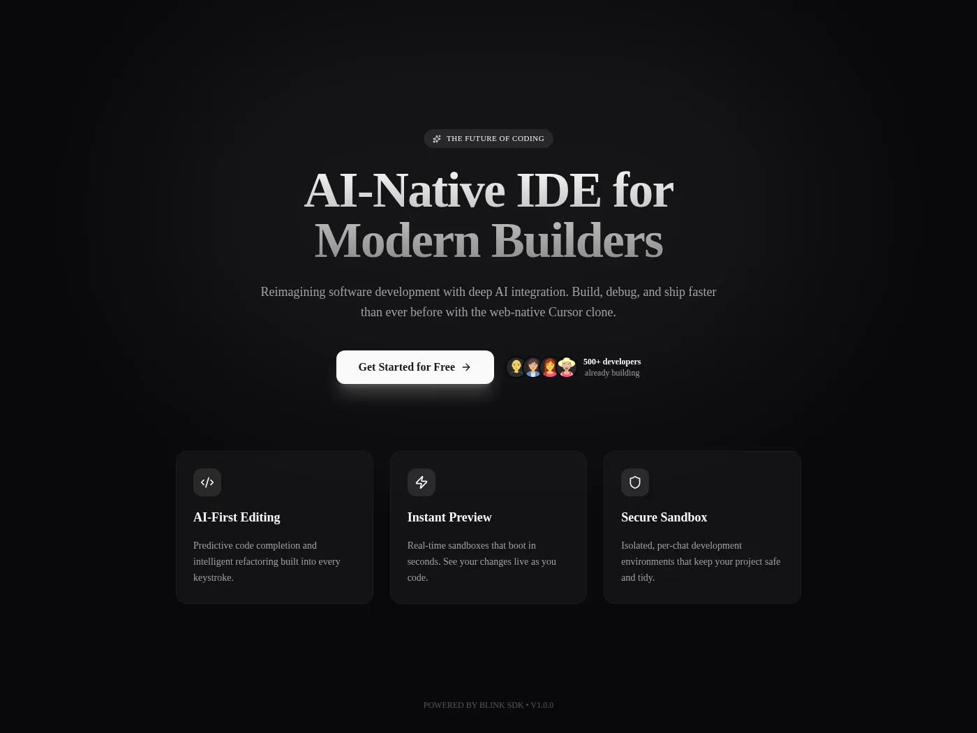 Cursor IDE Clone