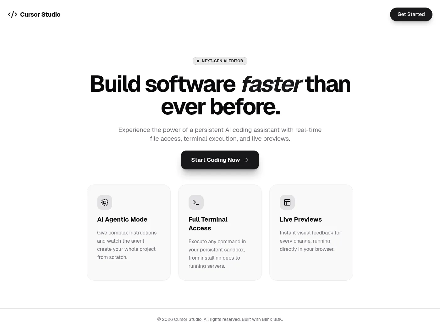 Cursor Studio