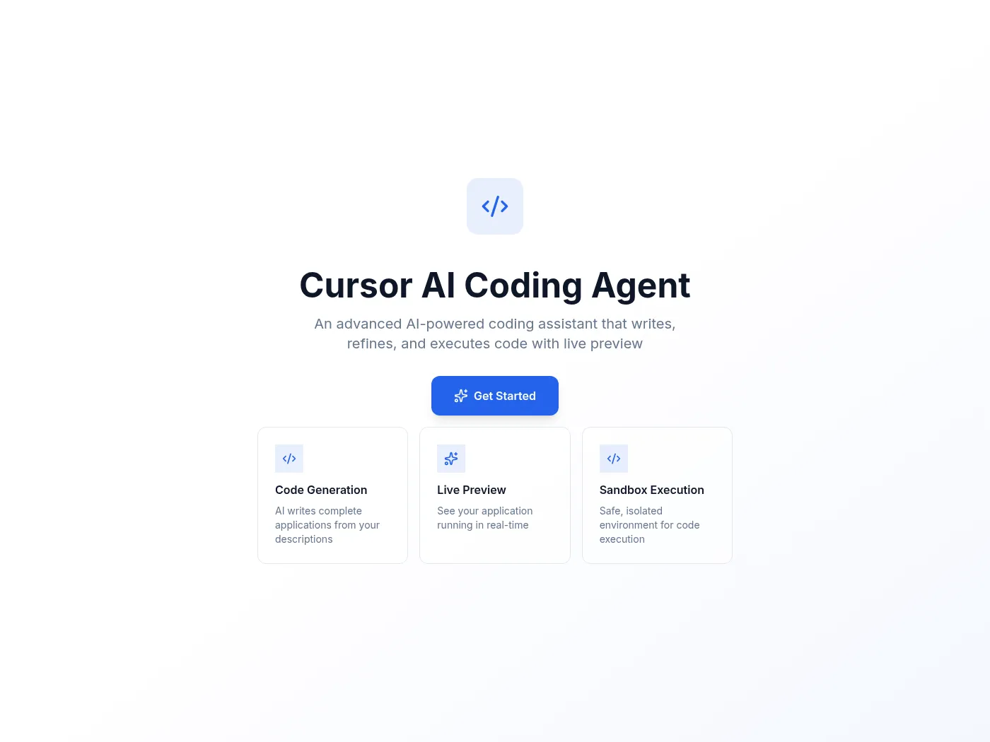 CursorAI Coding Agent