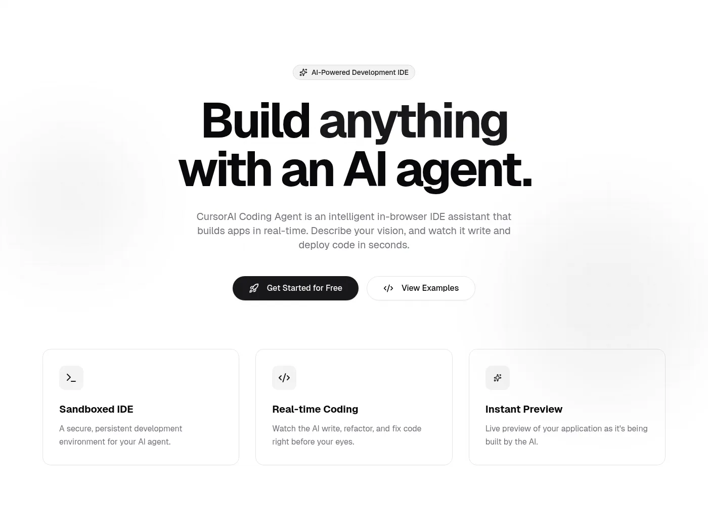 CursorAI Coding Agent
