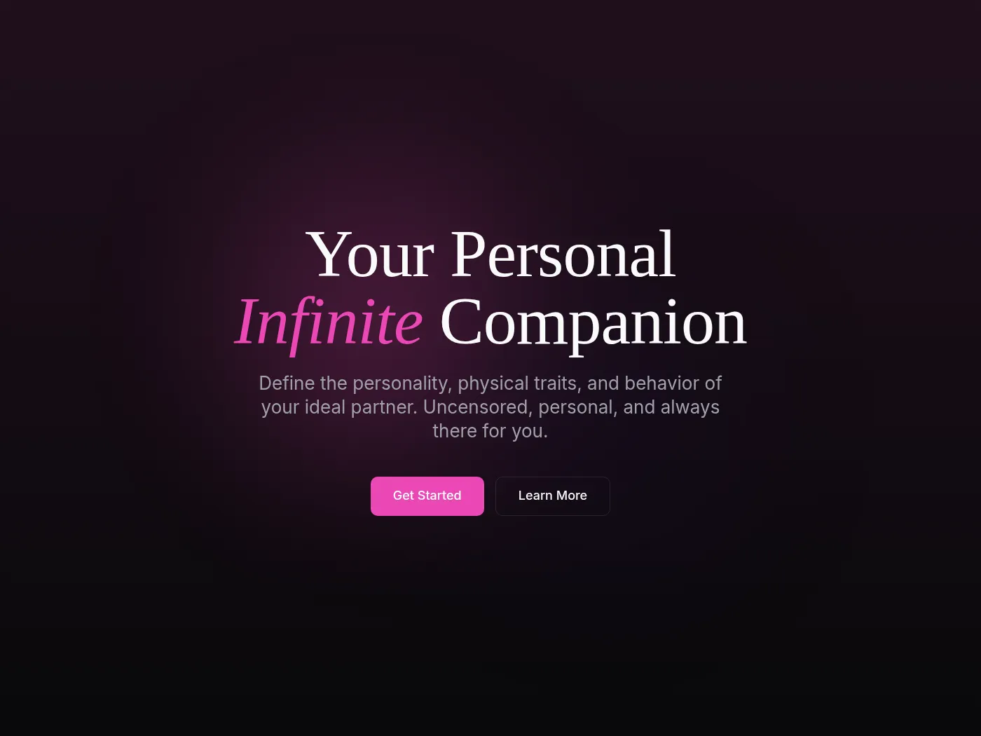 Infinite AI Companion