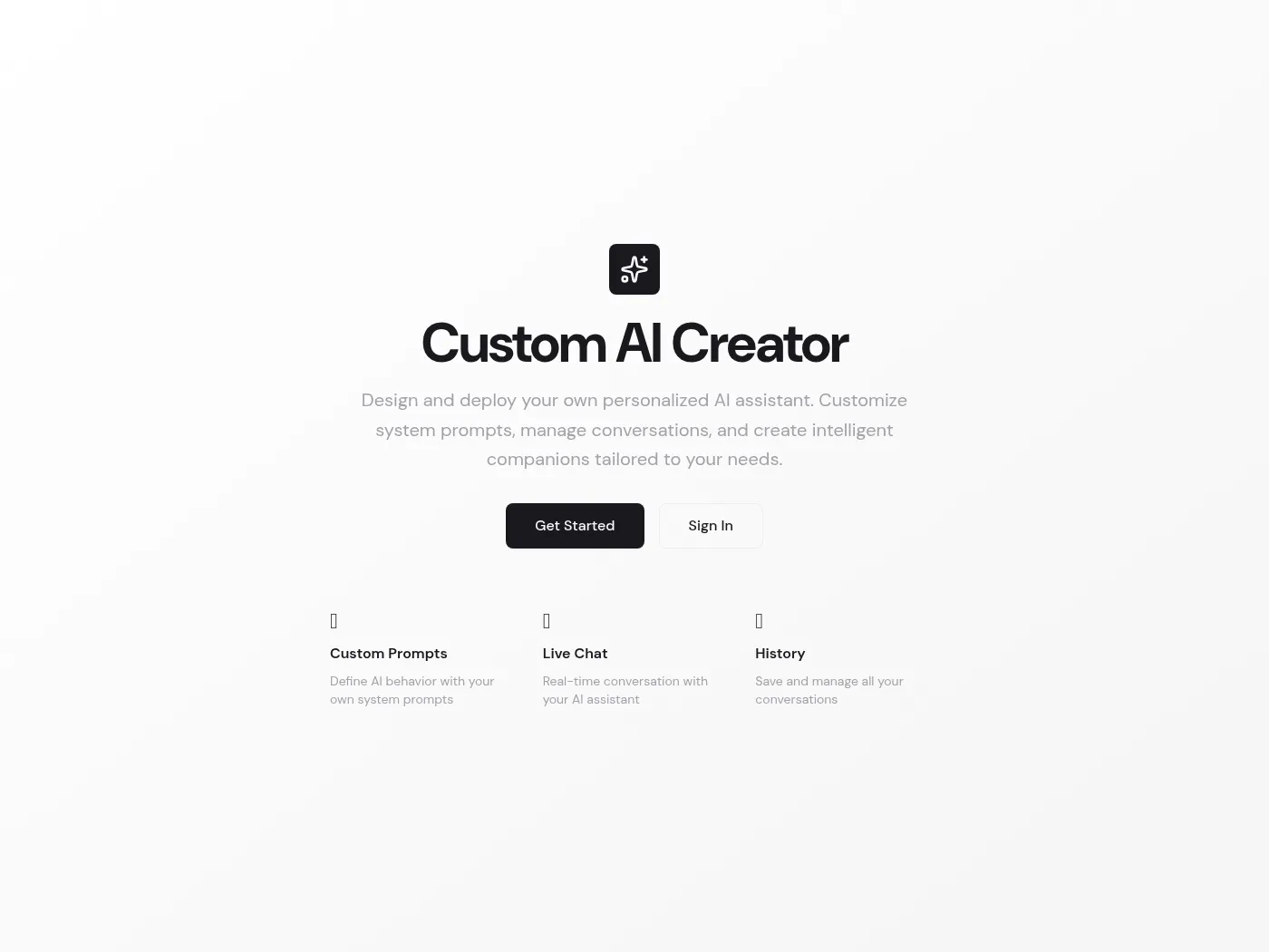Custom AI Creator