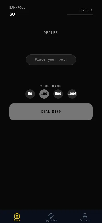 Custom BlackJack Android
