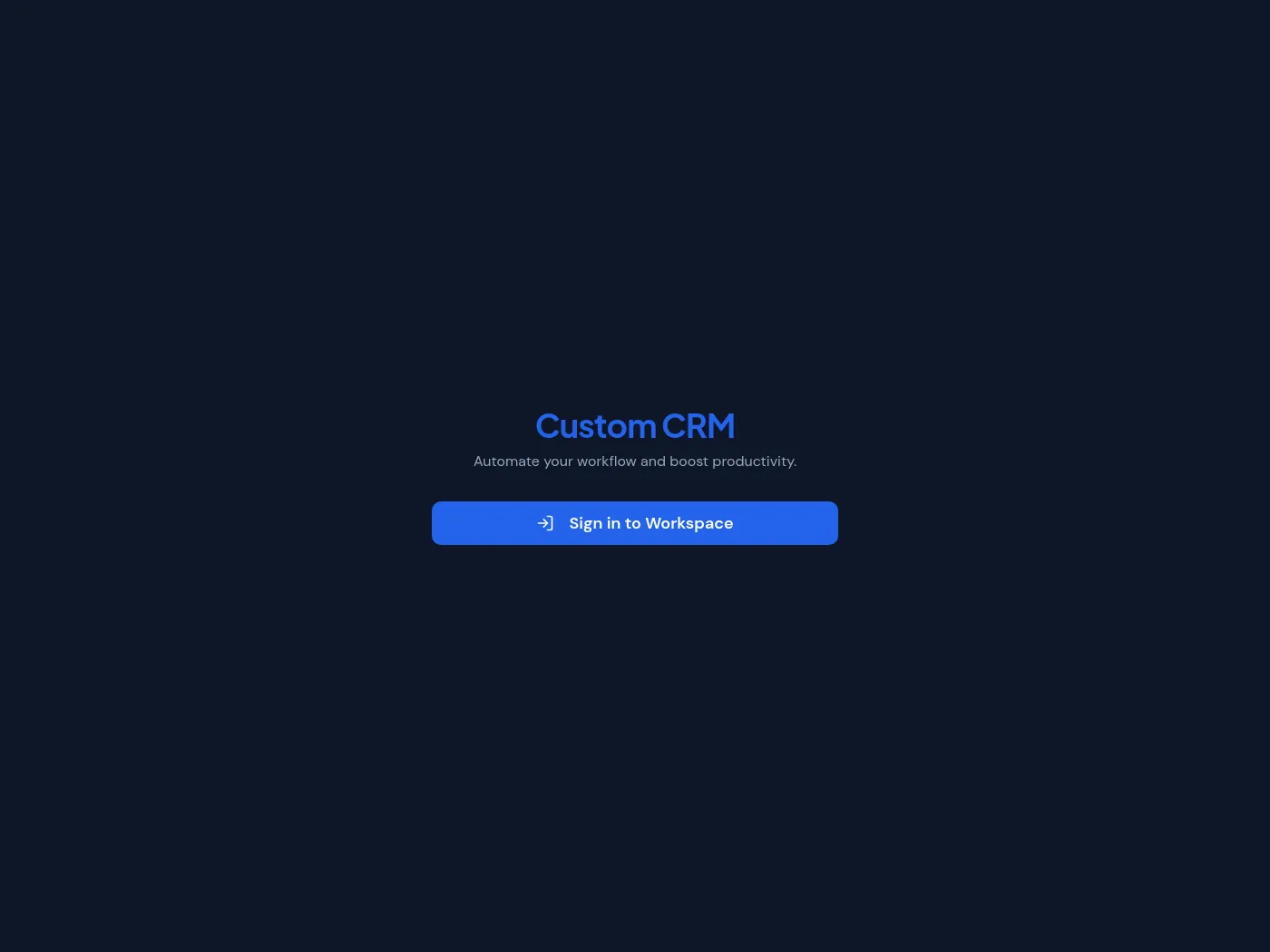 Custom CRM Automator