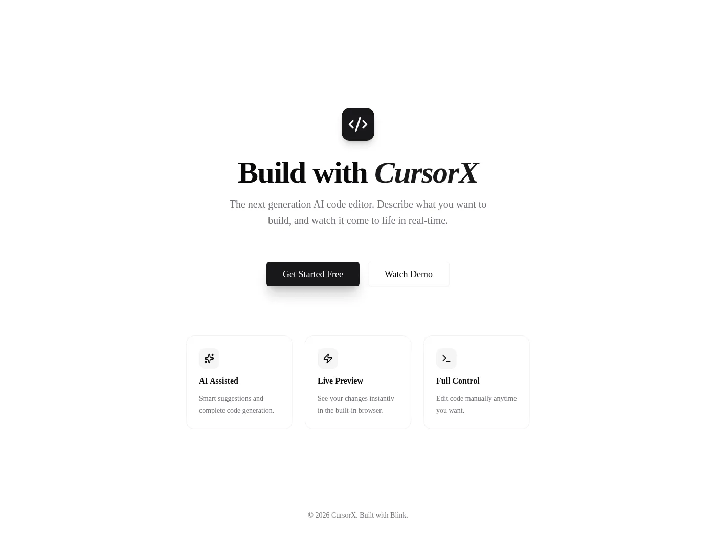 CursorX