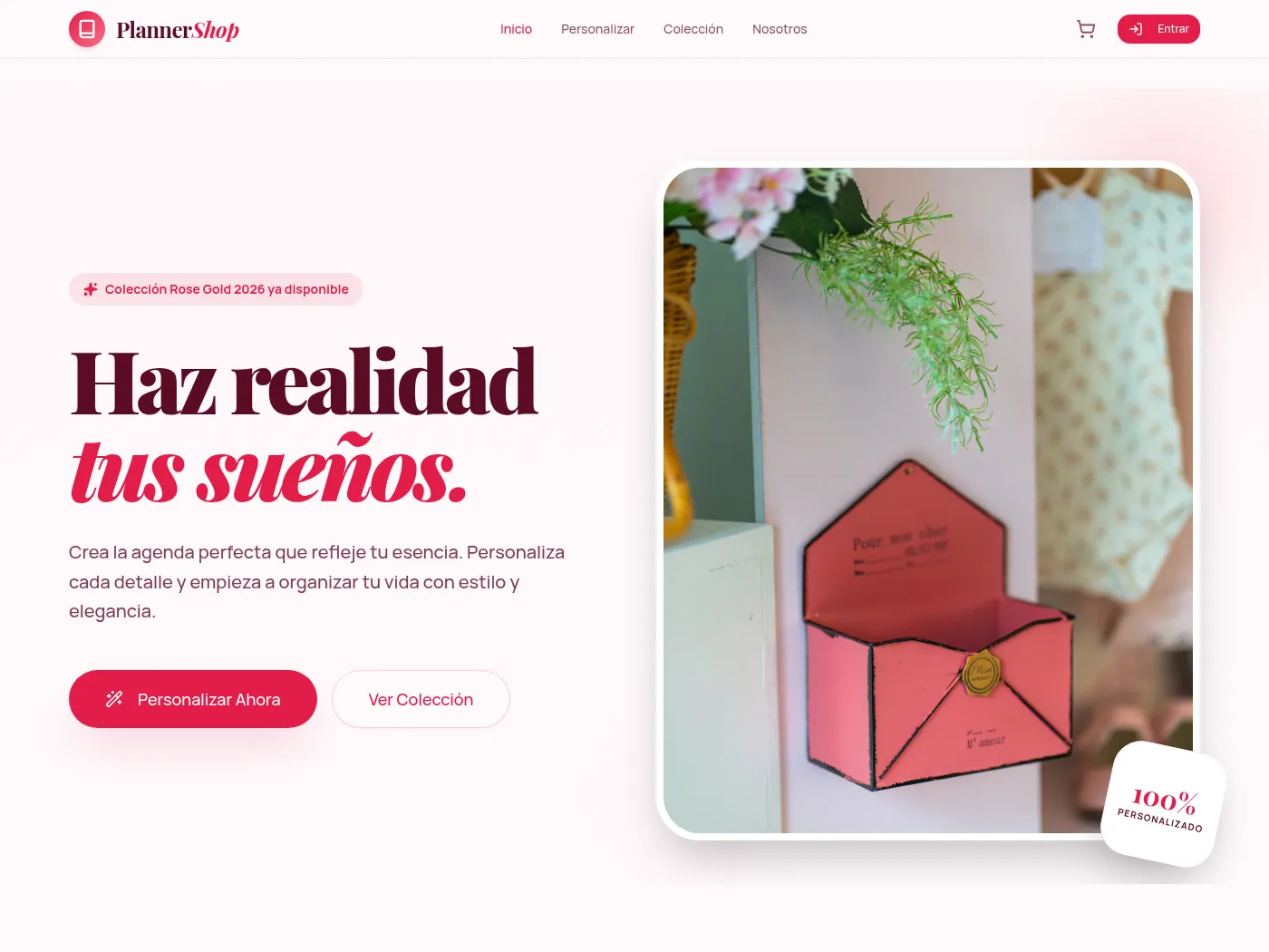 Personalized Planner Shop