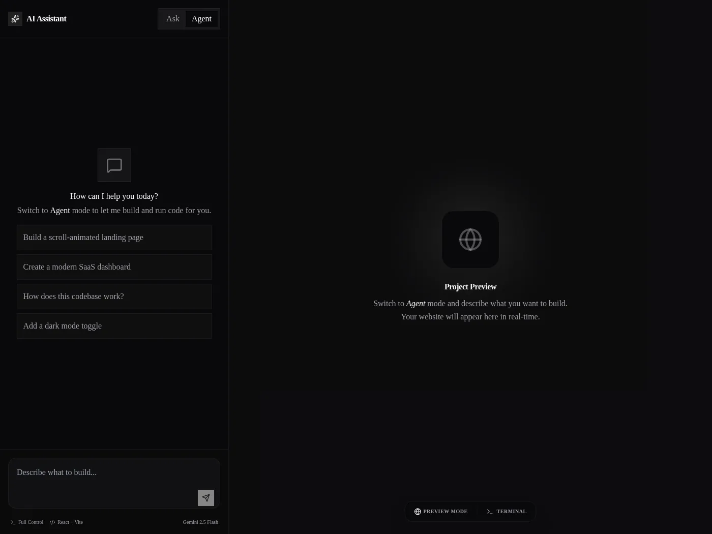 Custom Website Builder