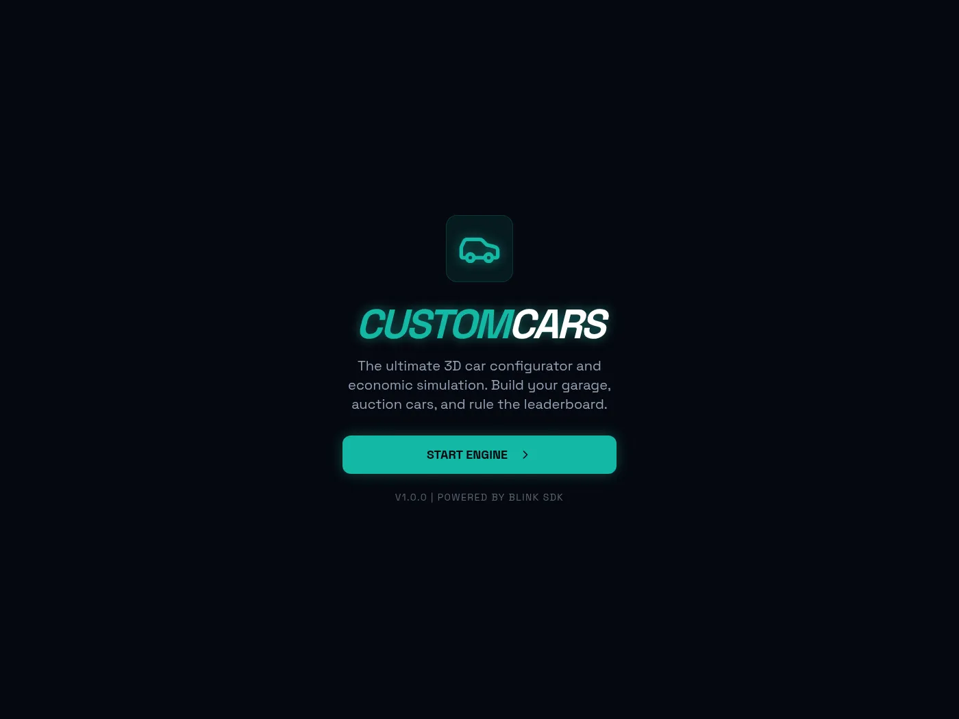 CustomCars 3D Simulator