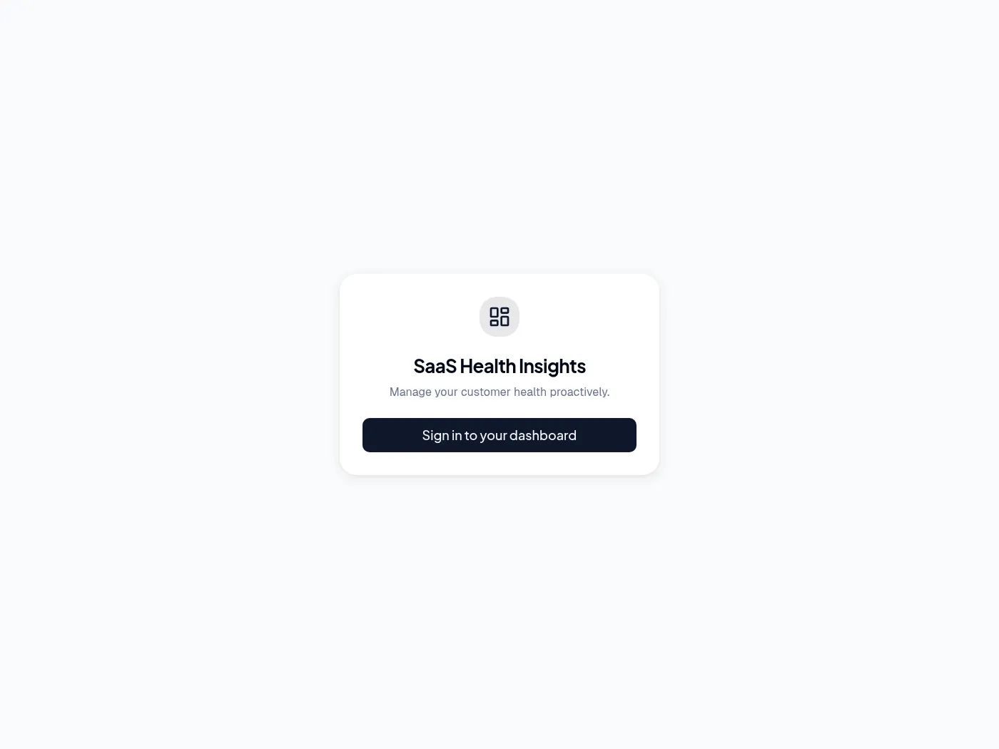 SaaS Health Insights