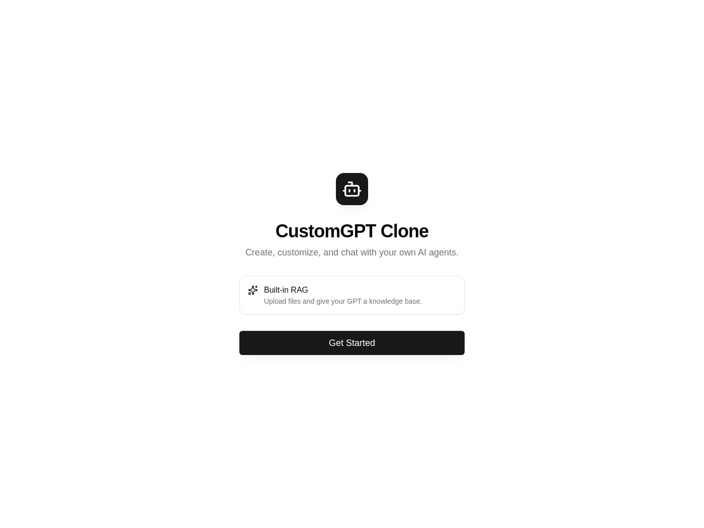 CustomGPT Clone Builder