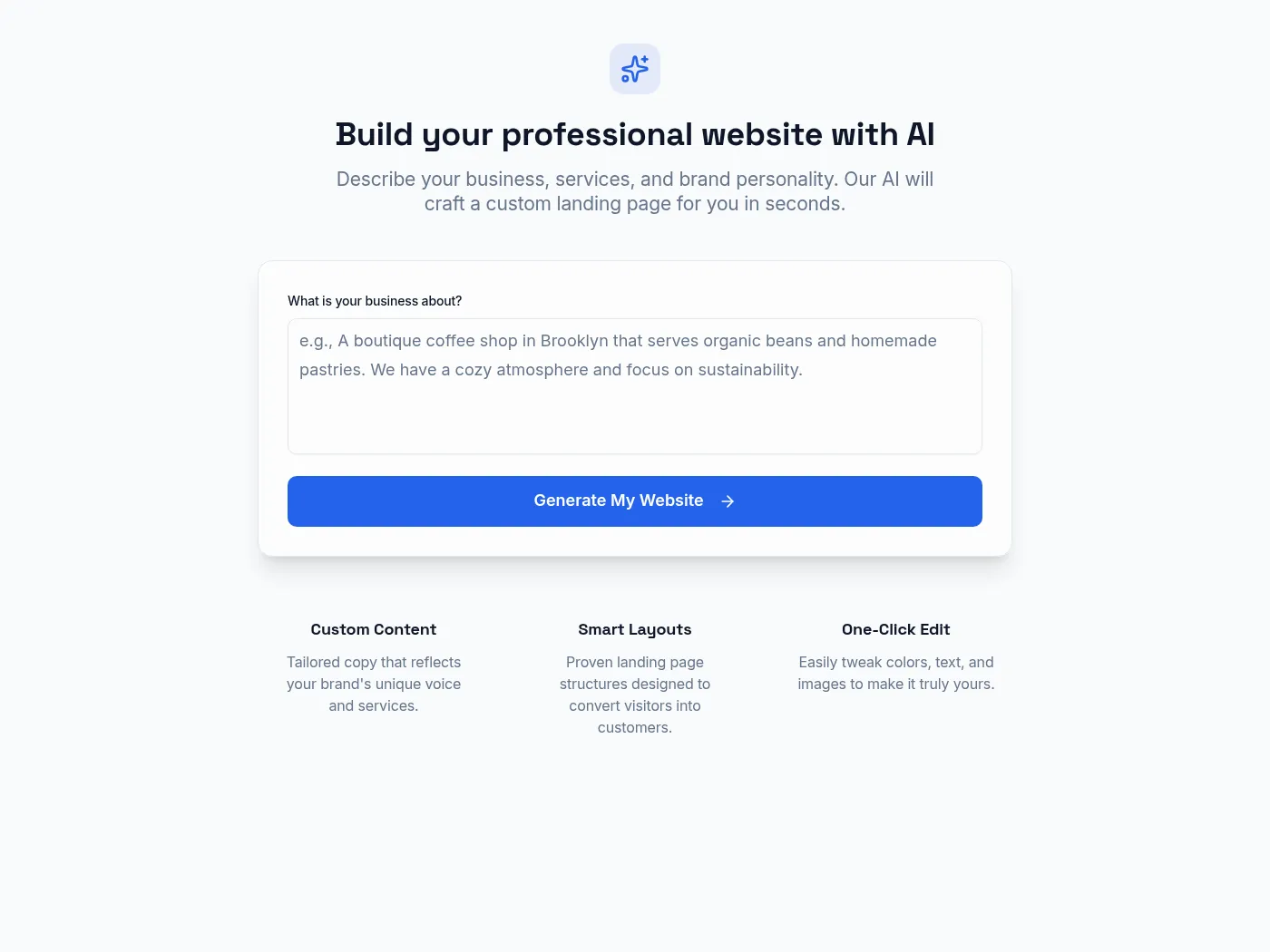 CustomSite Builder