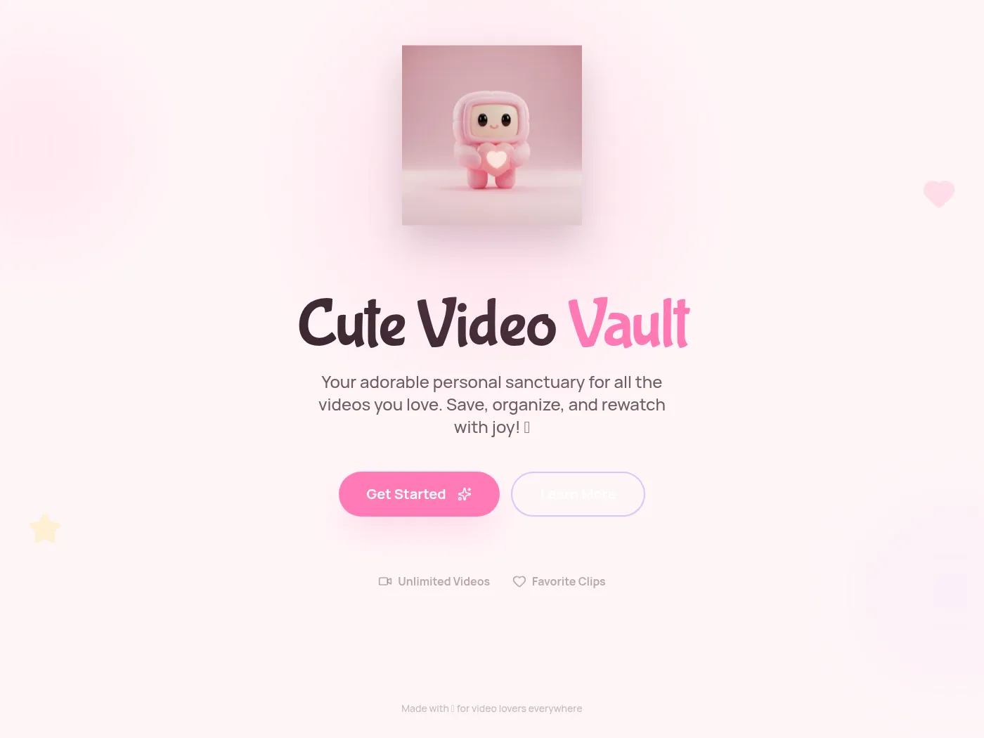 Cute Video Vault