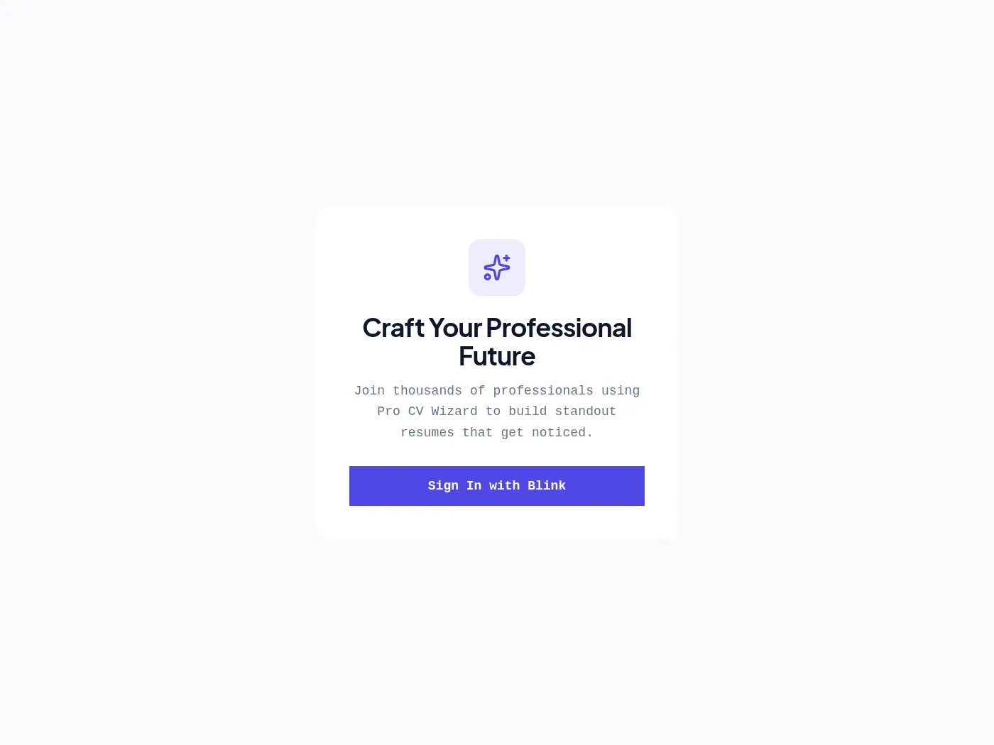 Pro CV Wizard