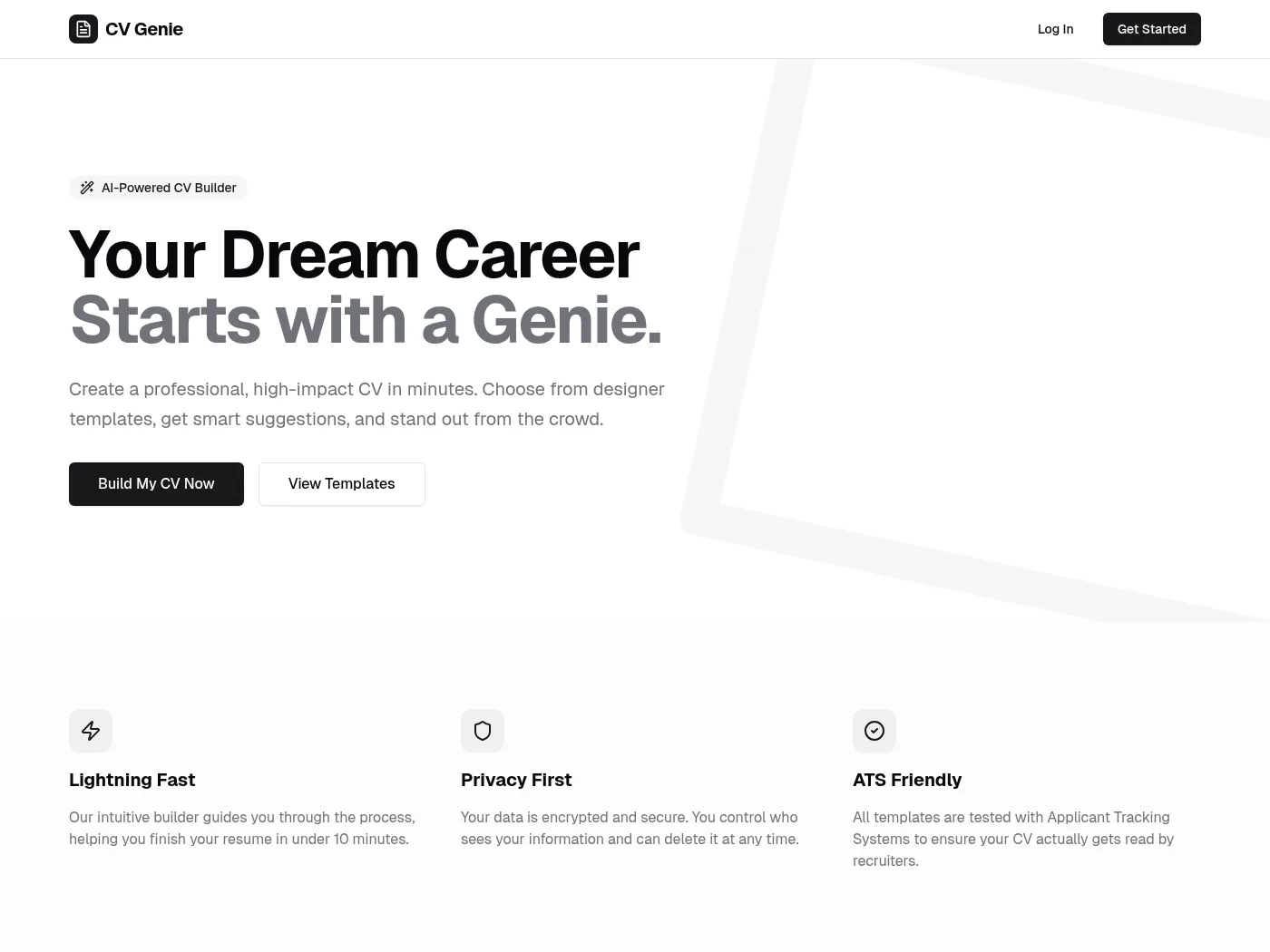 CV Genie