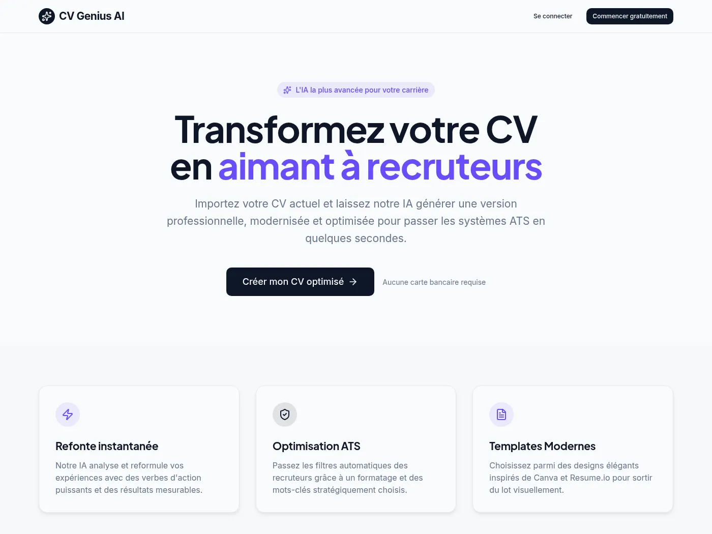 CV Genius AI Platform