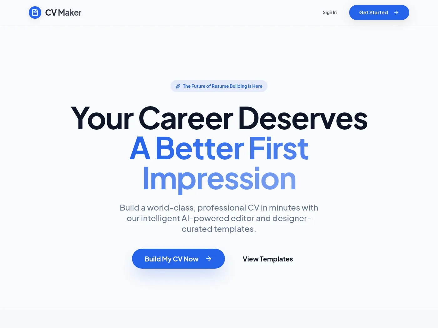 Modern CV Maker