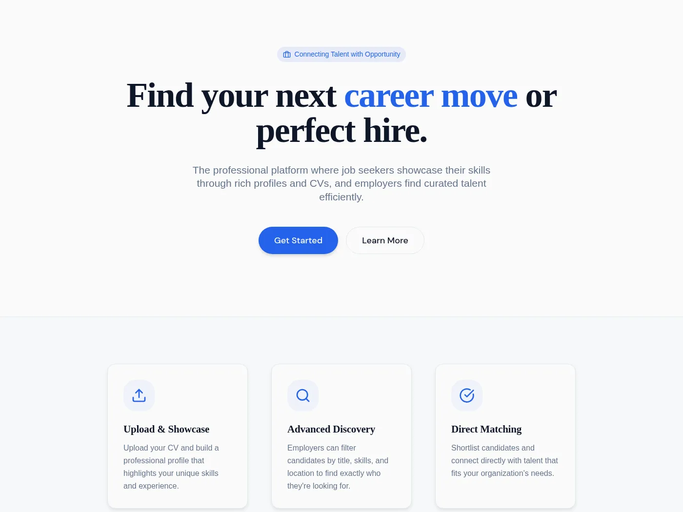 CV Match Portal