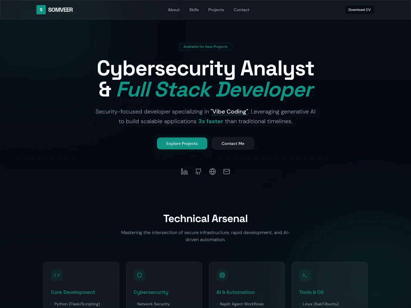 CV Portfolio Builder