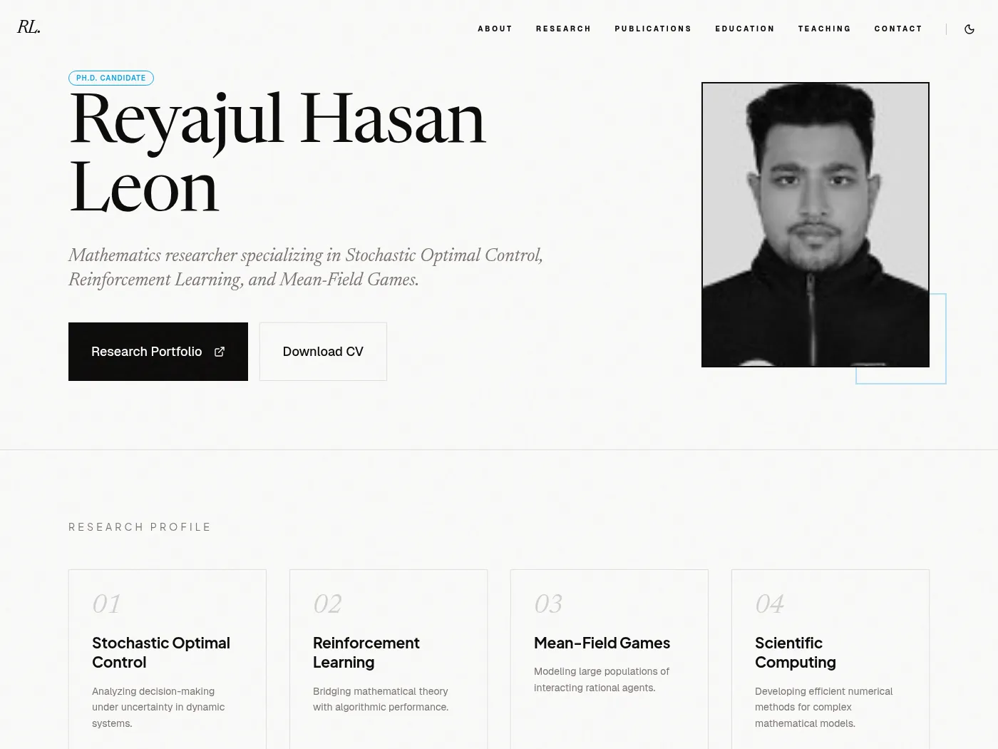 CV Portfolio Website