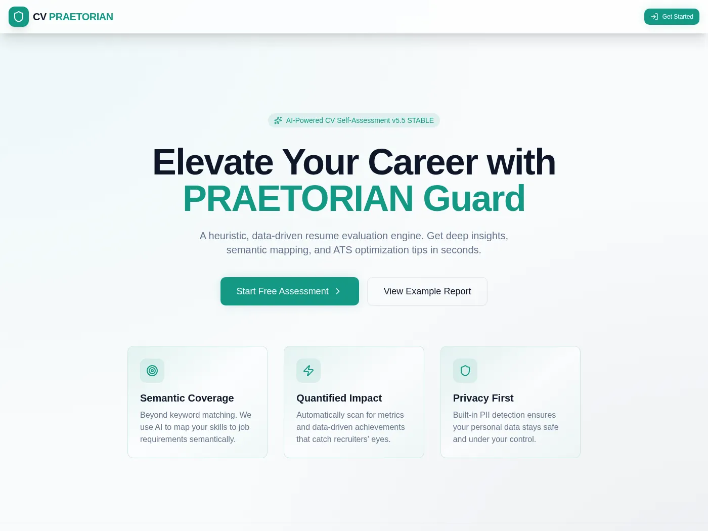 CV Praetorian App
