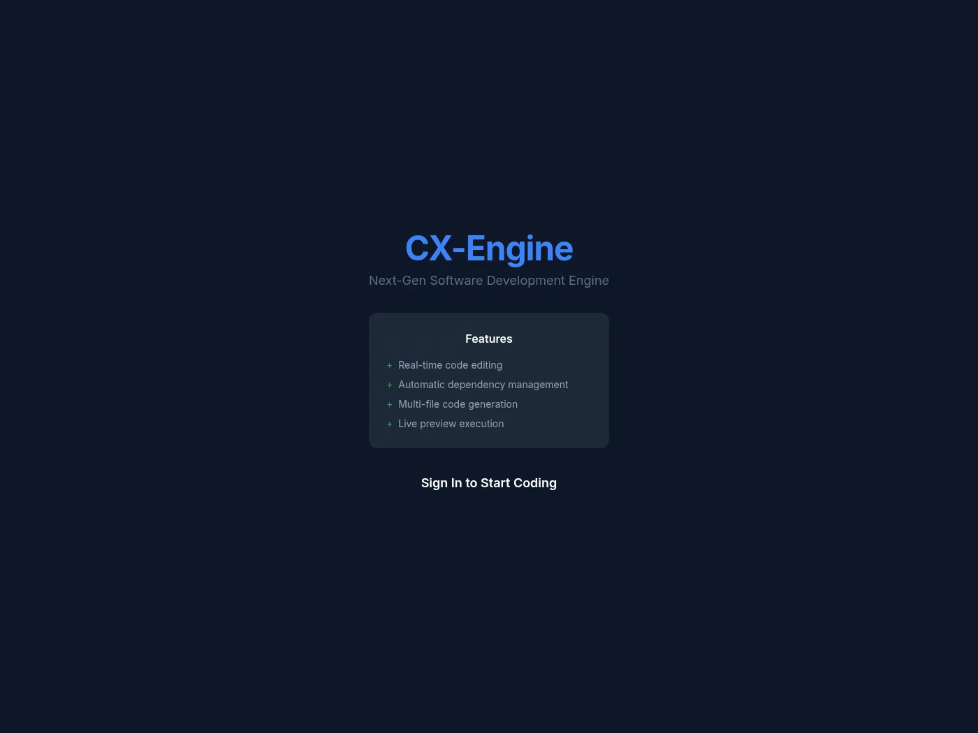 CX-Engine Code Assistant