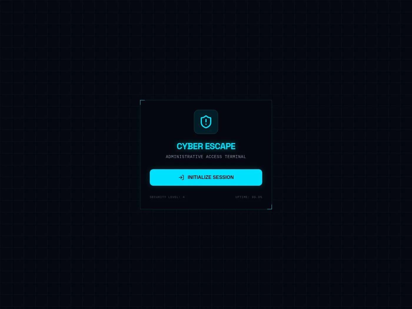 CyberEscape Admin Panel
