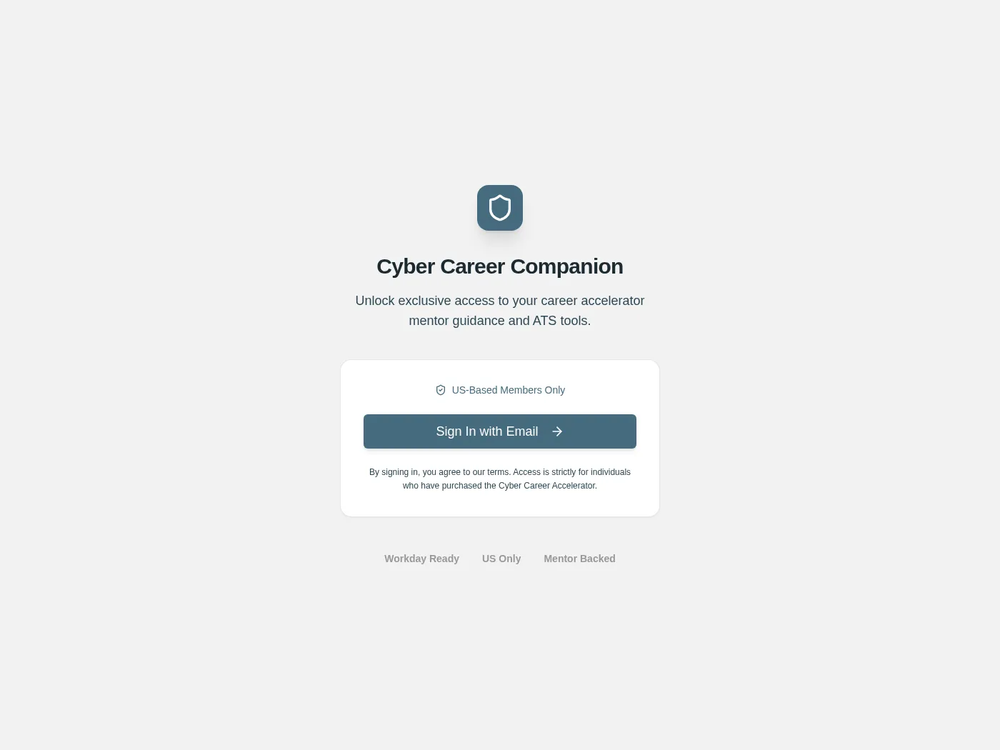 Cyber Career Companion