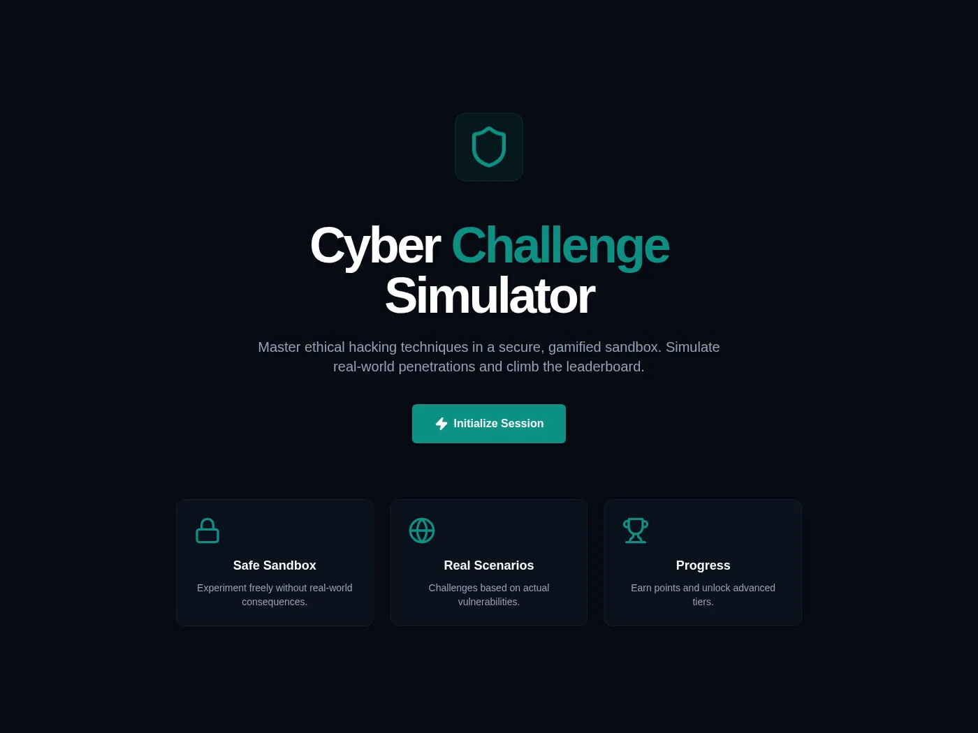 Cyber Challenge Simulator